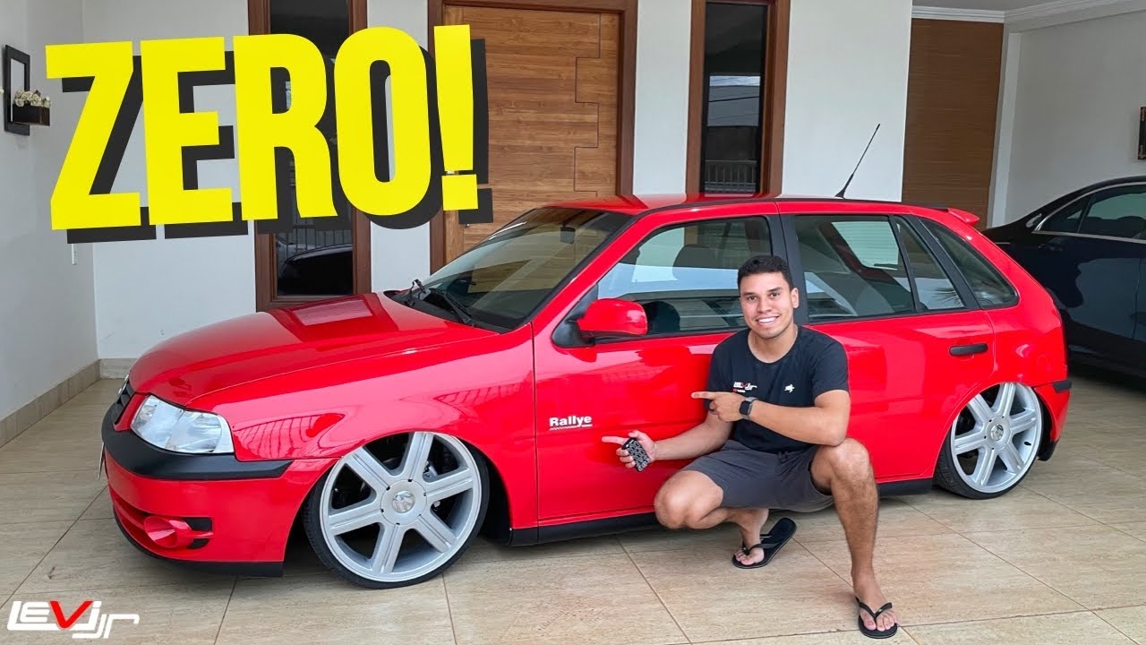 COMPREI O GOL MAIS LINDO QUE JÁ VI, RALLYE COM RODAS 18 E KIT AR! - YouTube