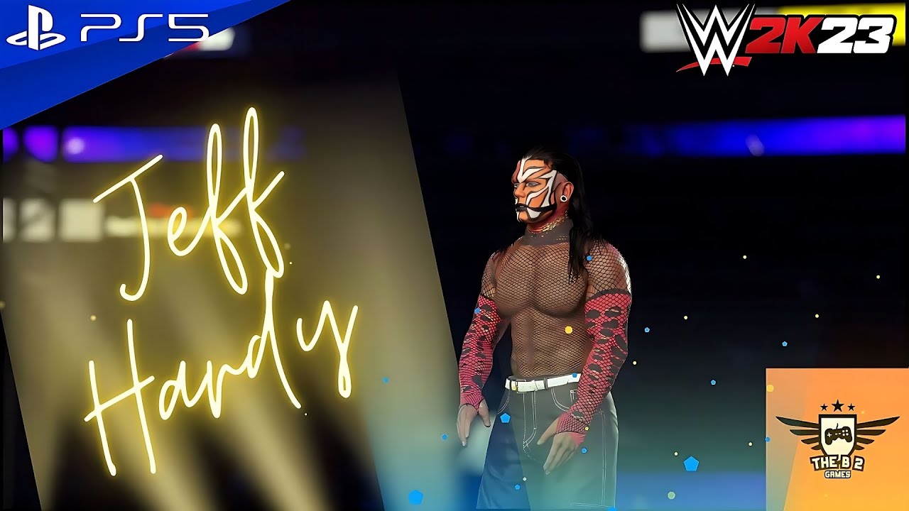 WWE 2K23 Gamez | Jeff Hardy Entrance Theme | New WWE 2K23 PS5 Mods. 4K ...