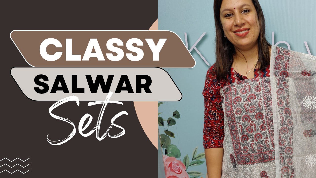 Beautiful Salwar suits below 1500 rupees @Kathysclothingstore - YouTube