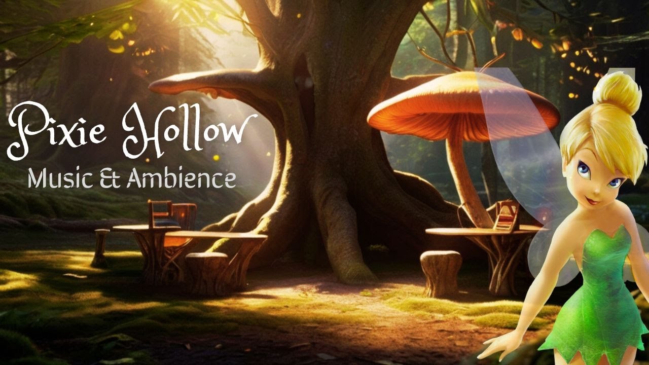 Magical Fairy Forest, Journey to Pixie Hollow | Relaxing Music ...
