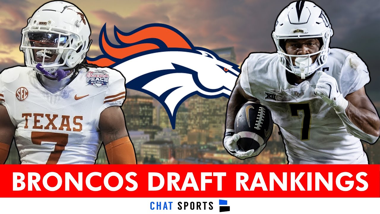 Denver Broncos 2025 NFL Draft Power Rankings - YouTube