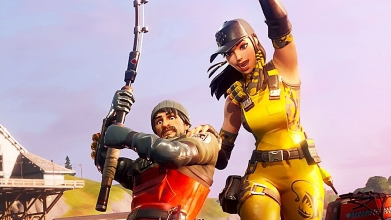 Erstes video Fortnite angel challenge - YouTube