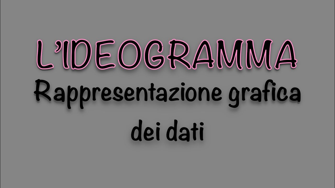 L’ideogramma - YouTube