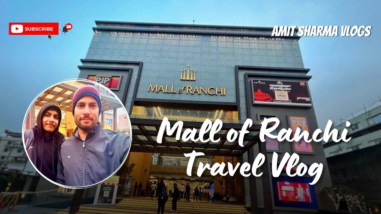Travelling to Ranchi City Mall of Ranchi Morabadi Ground || vlogs - YouTube