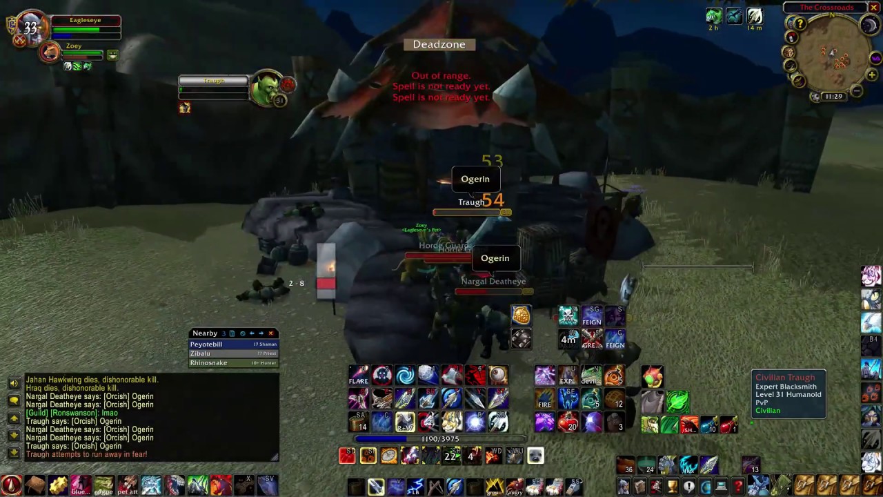 Crossroads Assault Wow Classic - YouTube