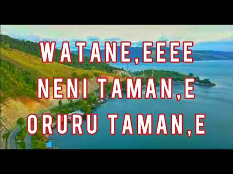 KAKA FELIX - WATANE - LAGU DAERAH PAPUA - 2022 ( LIRIK VIDEO MUSIC )