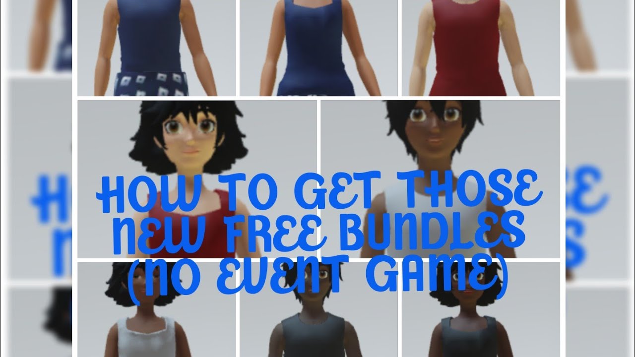 HOW TO GET NEW FREE ANIME BUNDLES (NO EVENT GAME) - YouTube