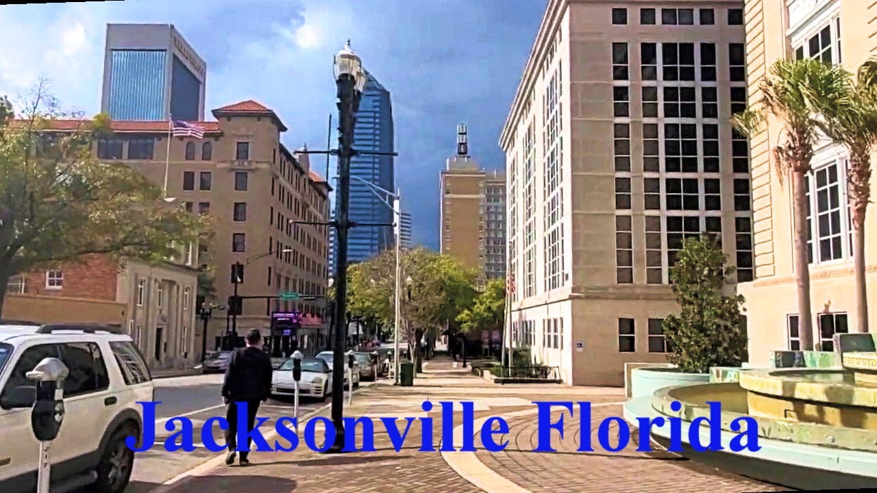 Walking tour of Downtown / Jacksonville Florida - YouTube