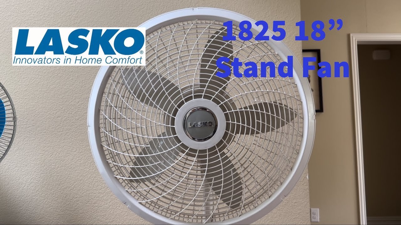 2009 Lasko 1825 18” Stand Fan - YouTube