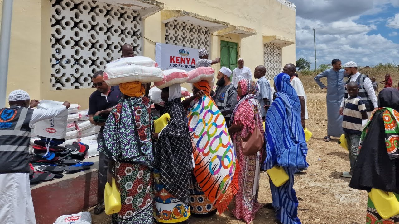 Food Aid Distribution in Kenya (1) | People's Foundation | Food Aid ...