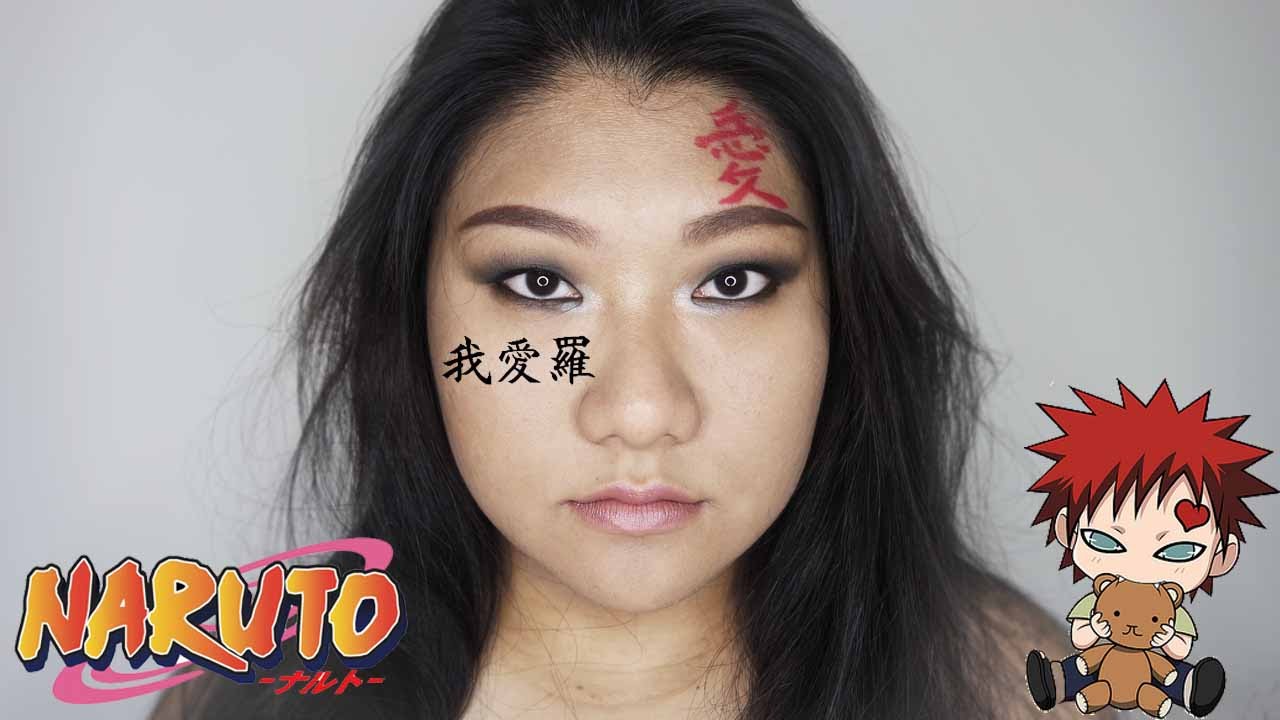 Gaara Inspired Look | Naruto - YouTube