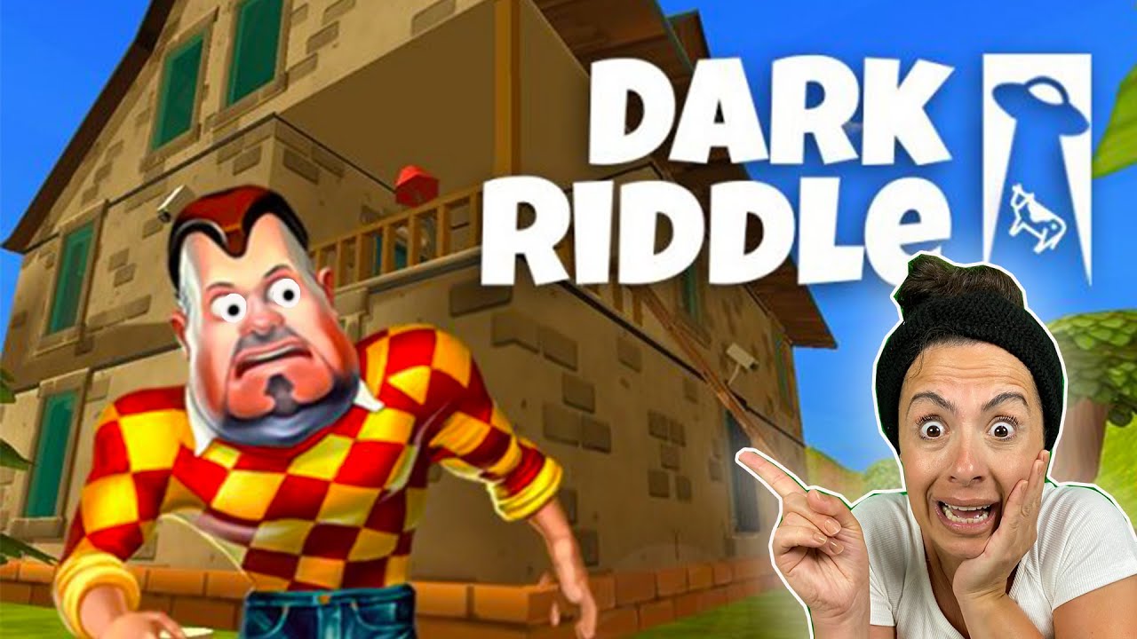 DARK RIDDLE 3D DELİ KOMŞU MACERASI OYUNA GEL - YouTube