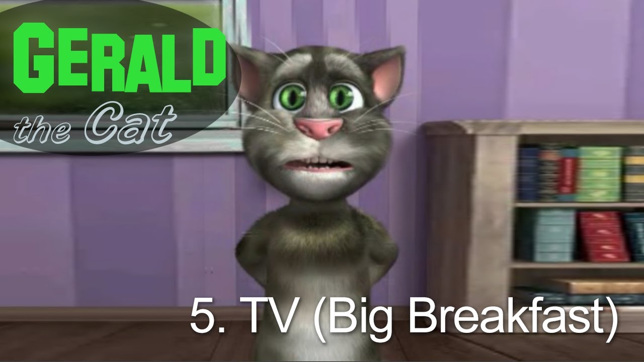 Gerald the Cat 5 - TV (Big Breakfast) - YouTube