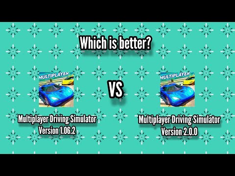 Multiplayer Driving Simulator v1.06.2 vs v2.0.0 | Showcase |