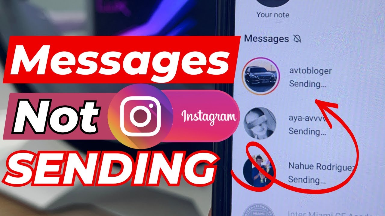 How To Fix Instagram Messages Not Sending || Failed To Send Problem - YouTube