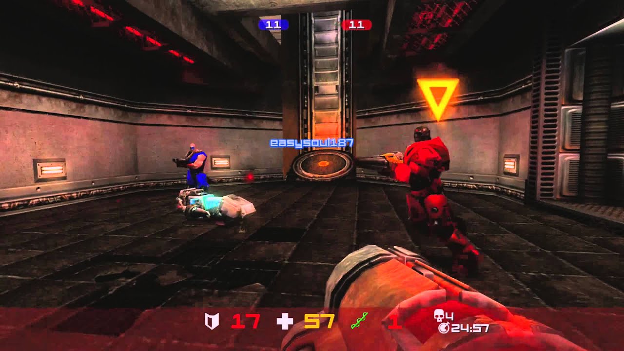 Quake Arcade Arena: XBLA Pub Match 1/9/15 Game 7 - YouTube