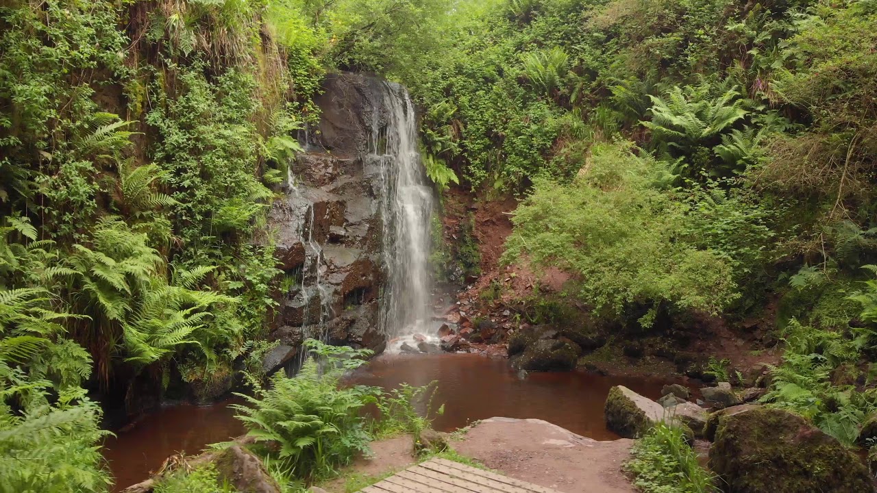 Ballard Waterfall Kilworth - YouTube