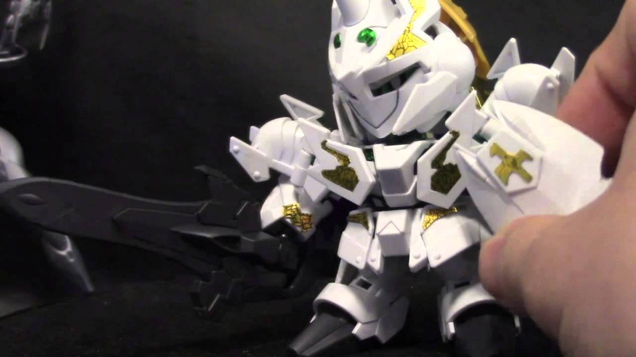 SD Knight Unicorn Gundam Review - YouTube