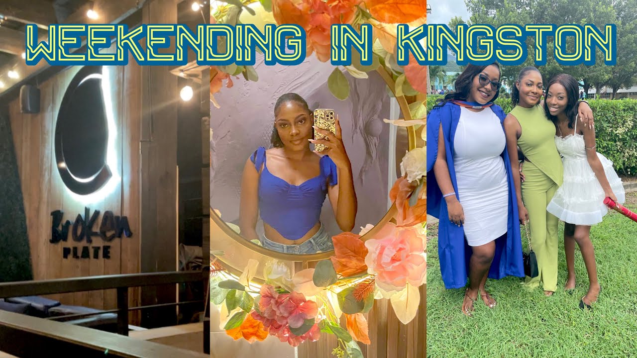 Kingston Vlog || 4 AM GRWM || UWI Graduation + Dinner || Ali Monique ...