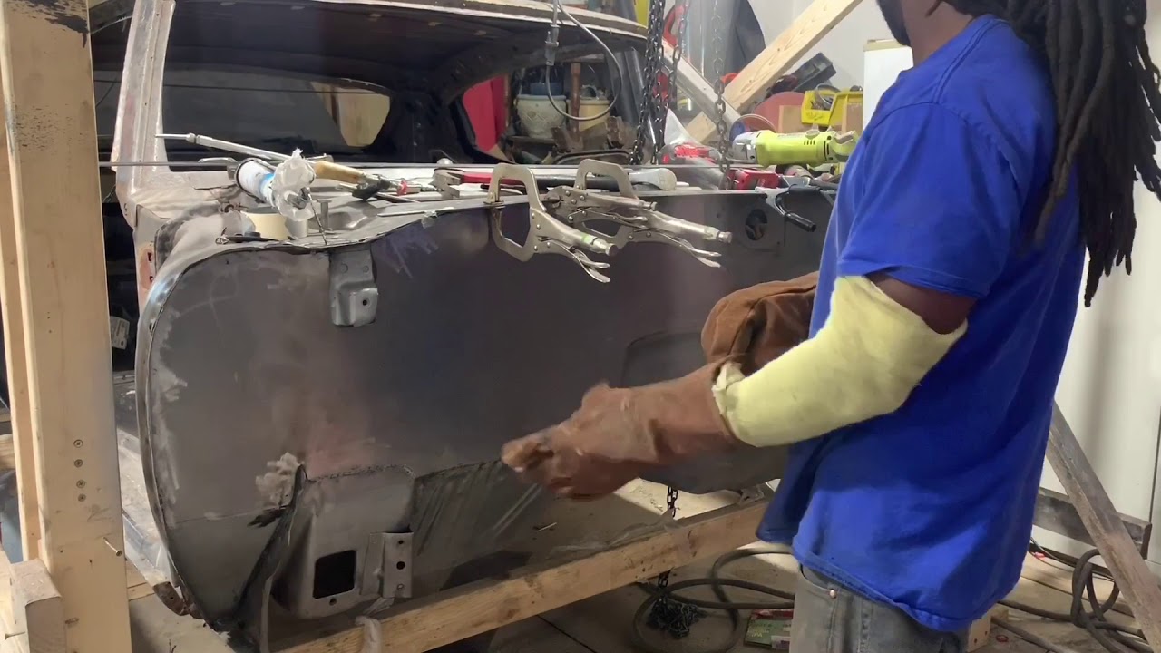 1972 Chevelle lsx454 Project Smooth Firewall #4 - YouTube