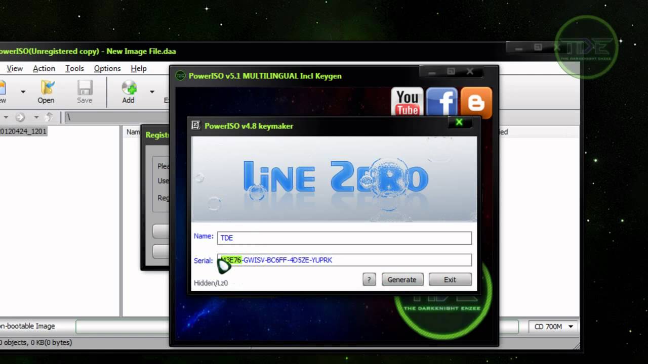 PowerISO v5.1 MULTILINGUAL Incl Keygen for Free ☣ - YouTube