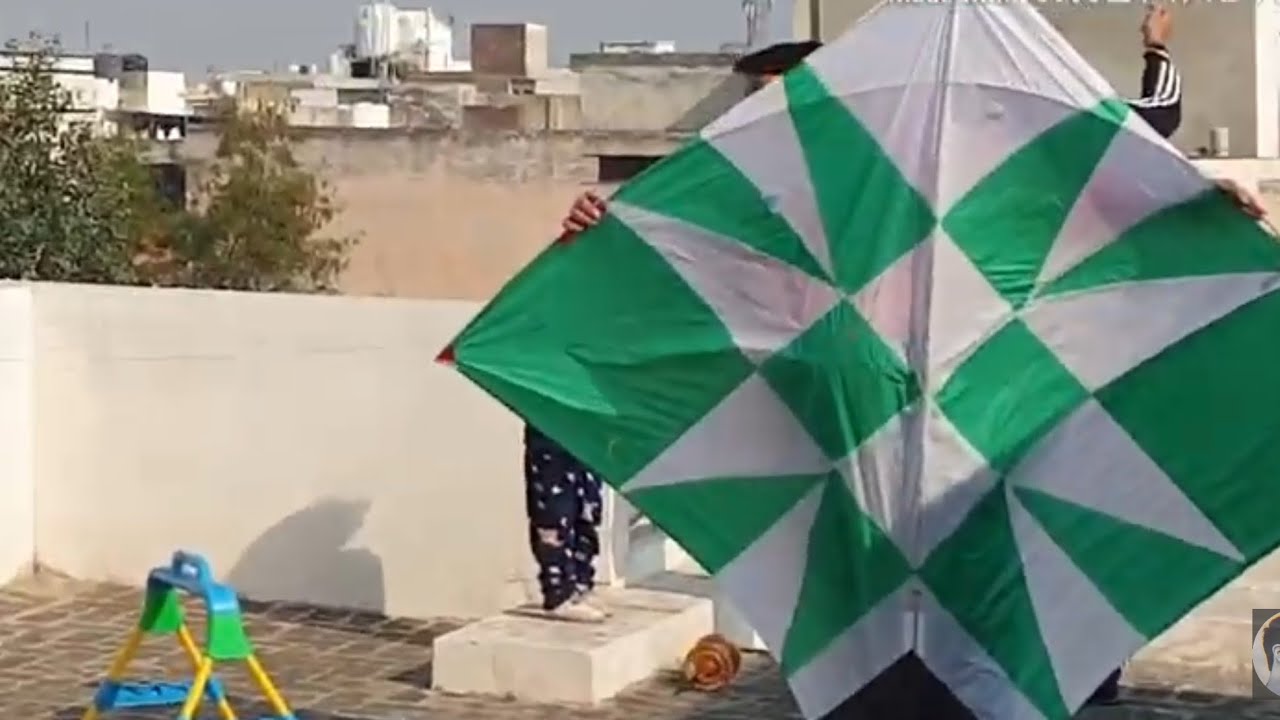 6"TAWA JUMBO KITE !!!||SUNDAY KITE FLYING VLOG ||6 FT KITE🔥🔥MONOKITE ...