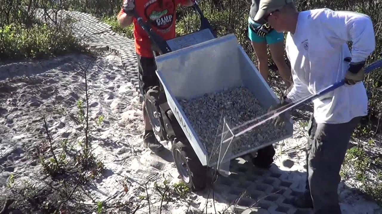 Bike Trail Building - YouTube
