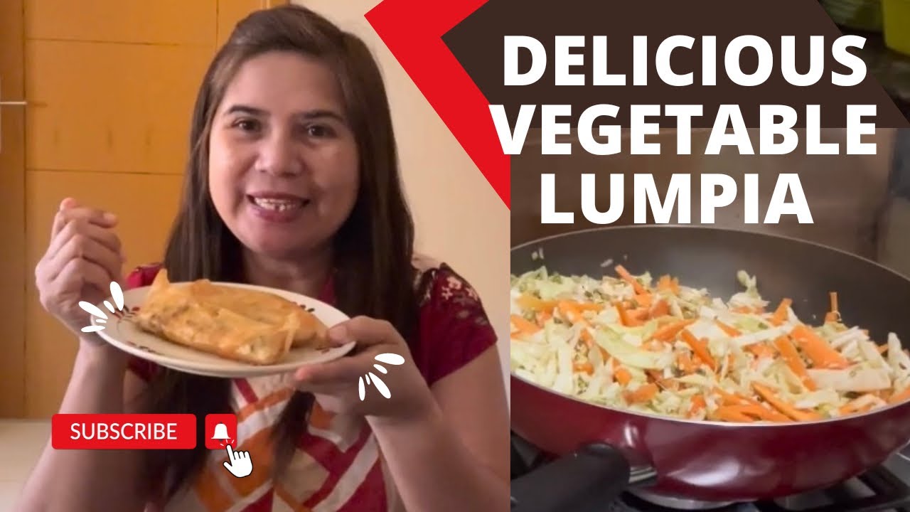 Lumpiang toge (vegetable spring rolls) - YouTube