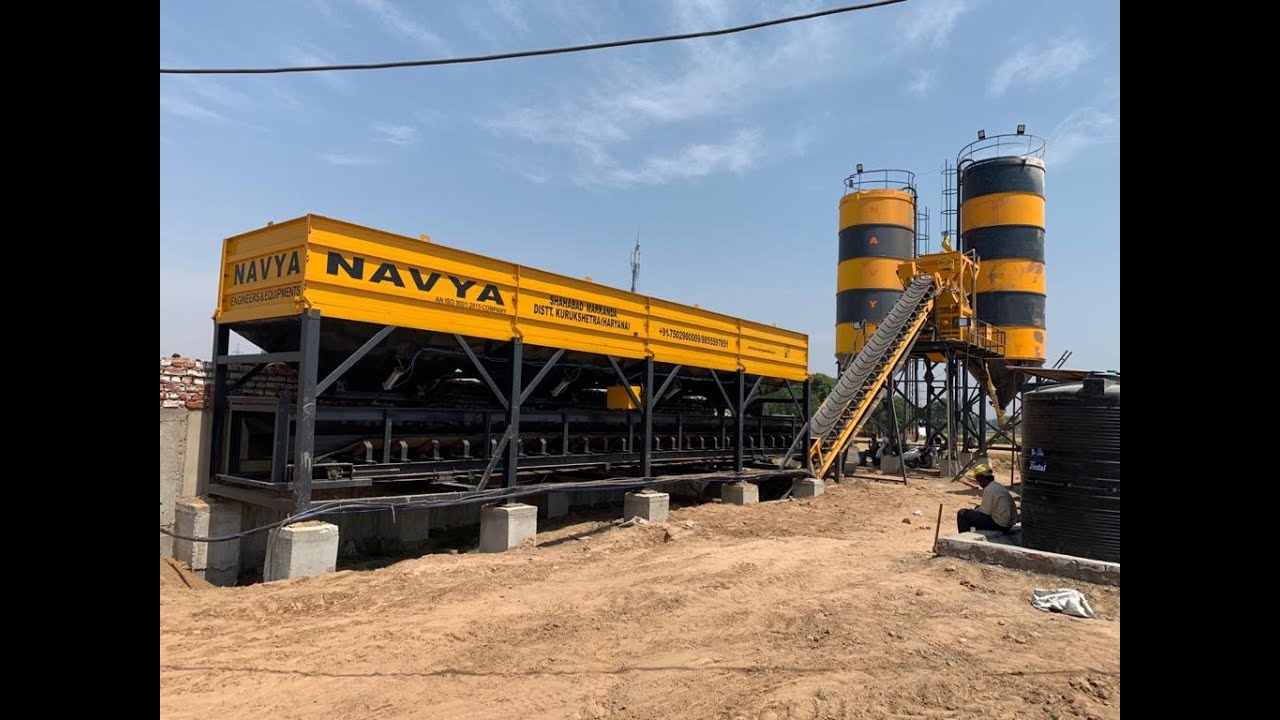 Twin Shaft Concrete Batching Plant | SCADA software| M1 Concrete ...