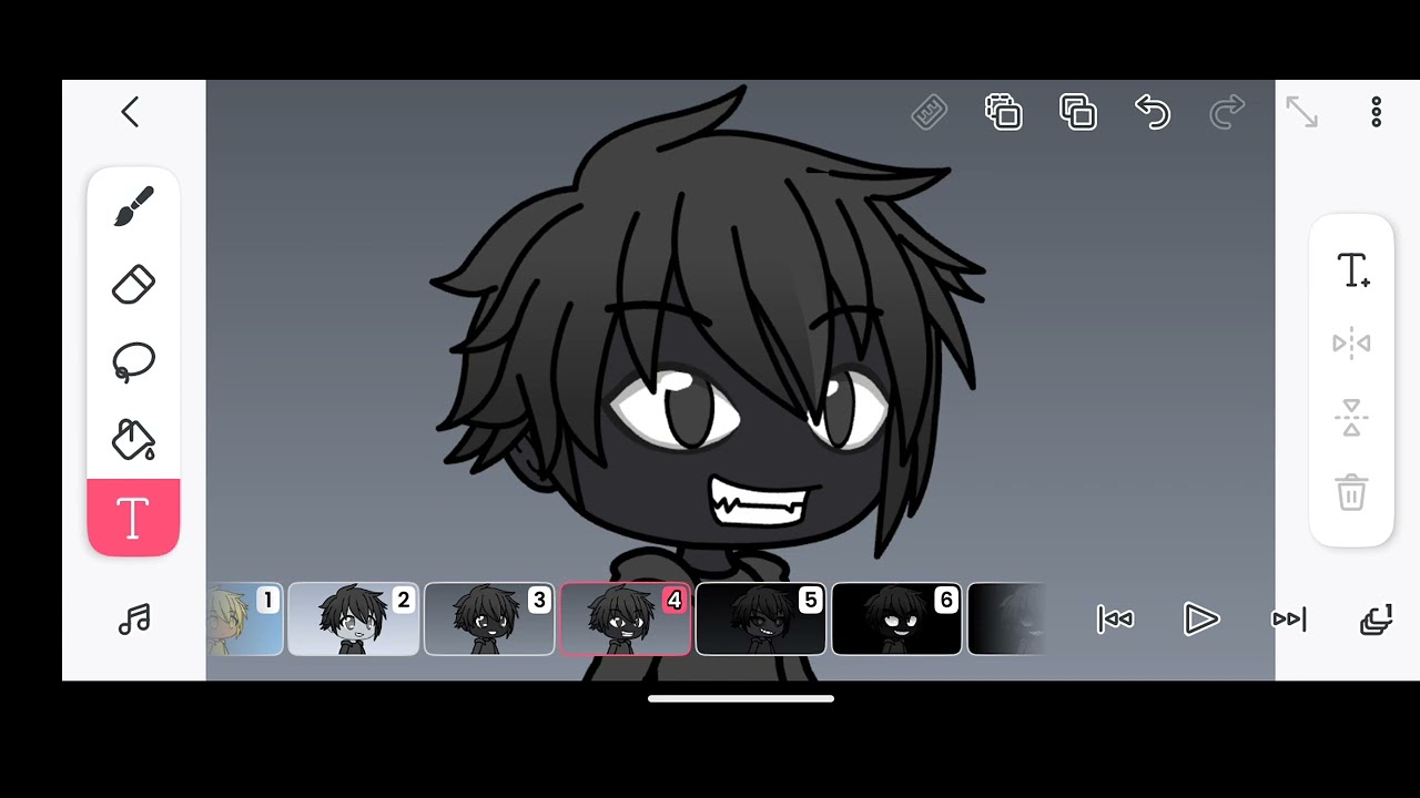 My Gacha Life Character becoming demonic - 8 phases - free to use - YouTube