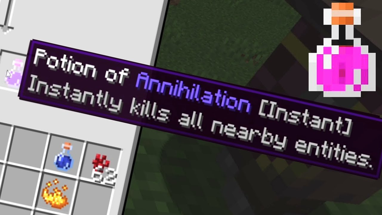 Minecraft, But There Are OP Custom Potions... - YouTube