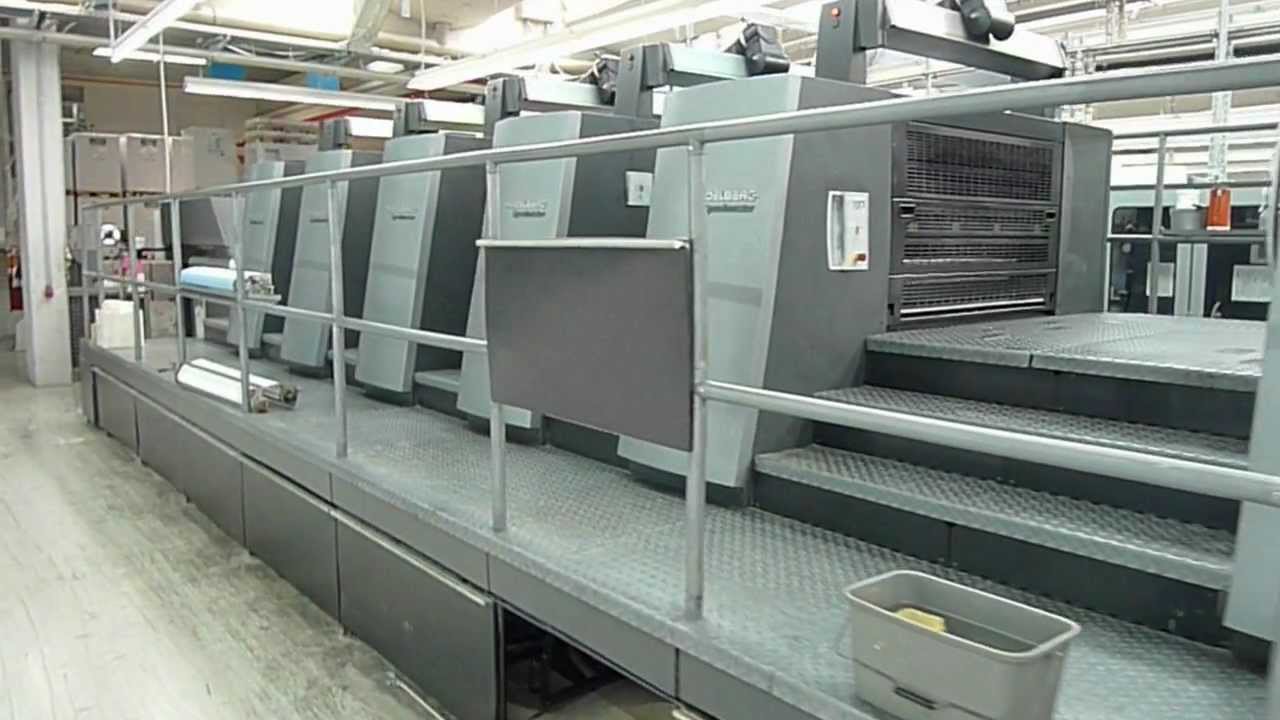 2006 Heidelberg Speedmaster XL 105-10-P - YouTube