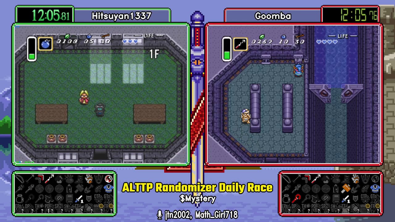 Mystery Dec 30, 2019. ALTTP Randomizer Daily Race. - YouTube