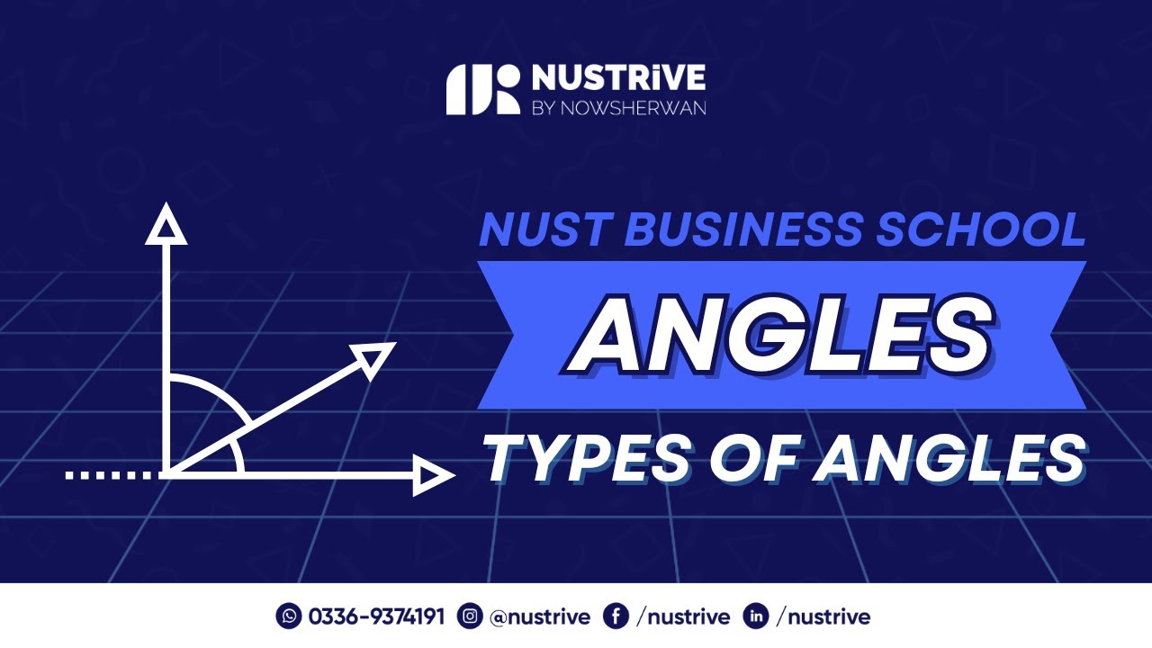 Angles | Basic Mathematics | NBS | IBA | Engr | NUSTrive Live Classes - YouTube