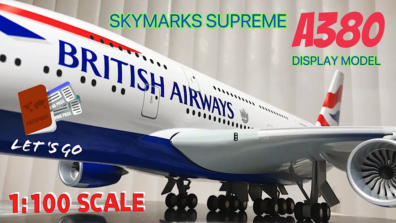 Skymarks presents in 1/100 scale; the A380, the world’s largest & most ...