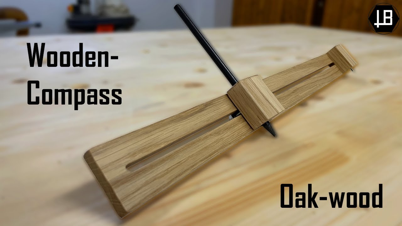 How to make a wooden-compass. (Tutorial) - YouTube