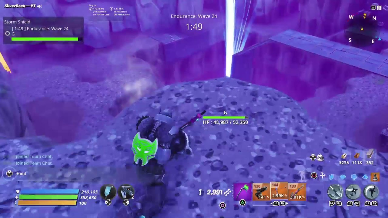 Fortnite stw testing endurance - YouTube