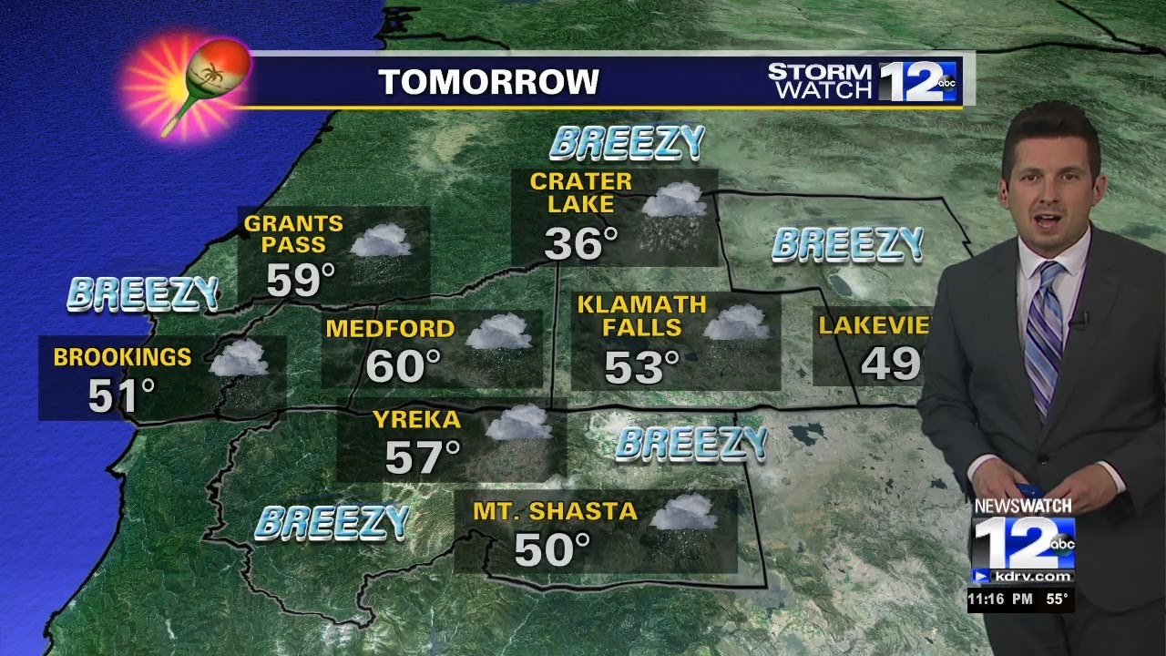 Thursday, May 4th Overnight Weather - YouTube