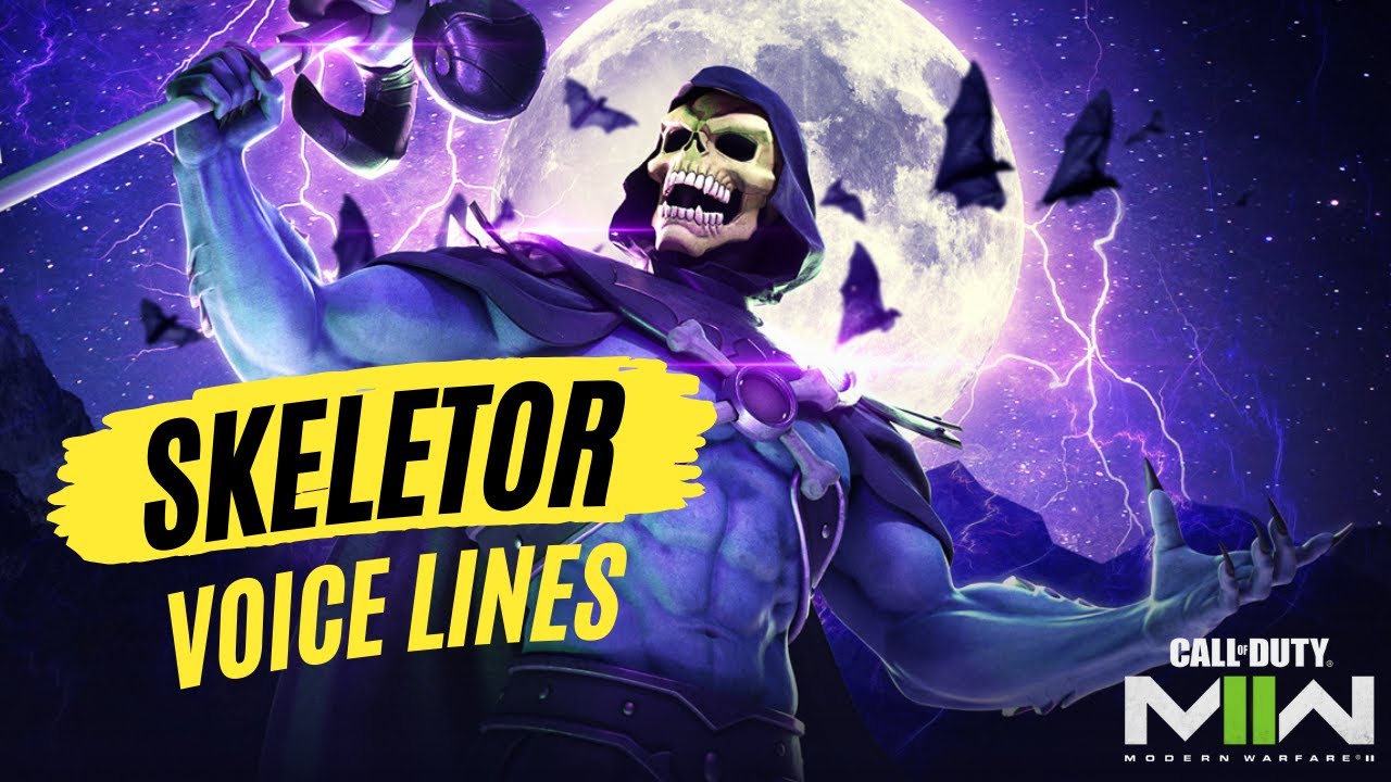 "Skeletor" All Voice Lines in Call of Duty: Modern Warfare II & Warzone ...