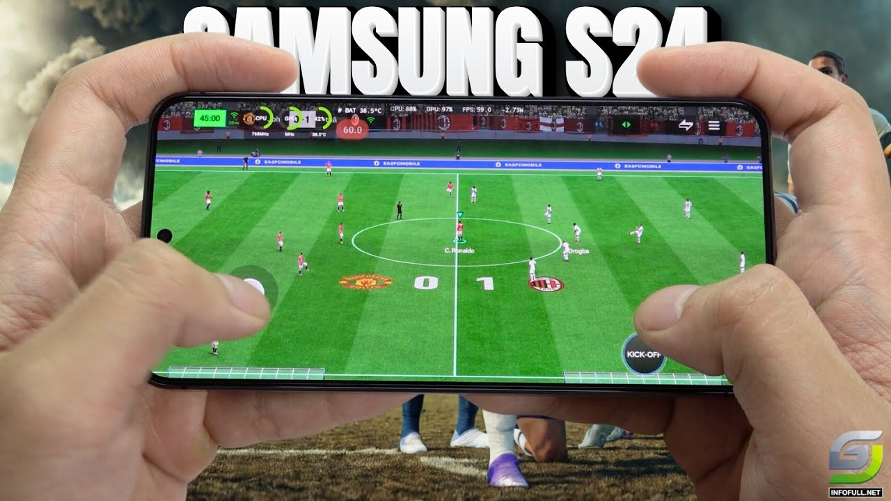 Samsung Galaxy S24 test game EA SPORTS FC MOBILE 24 Update | Exynos ...