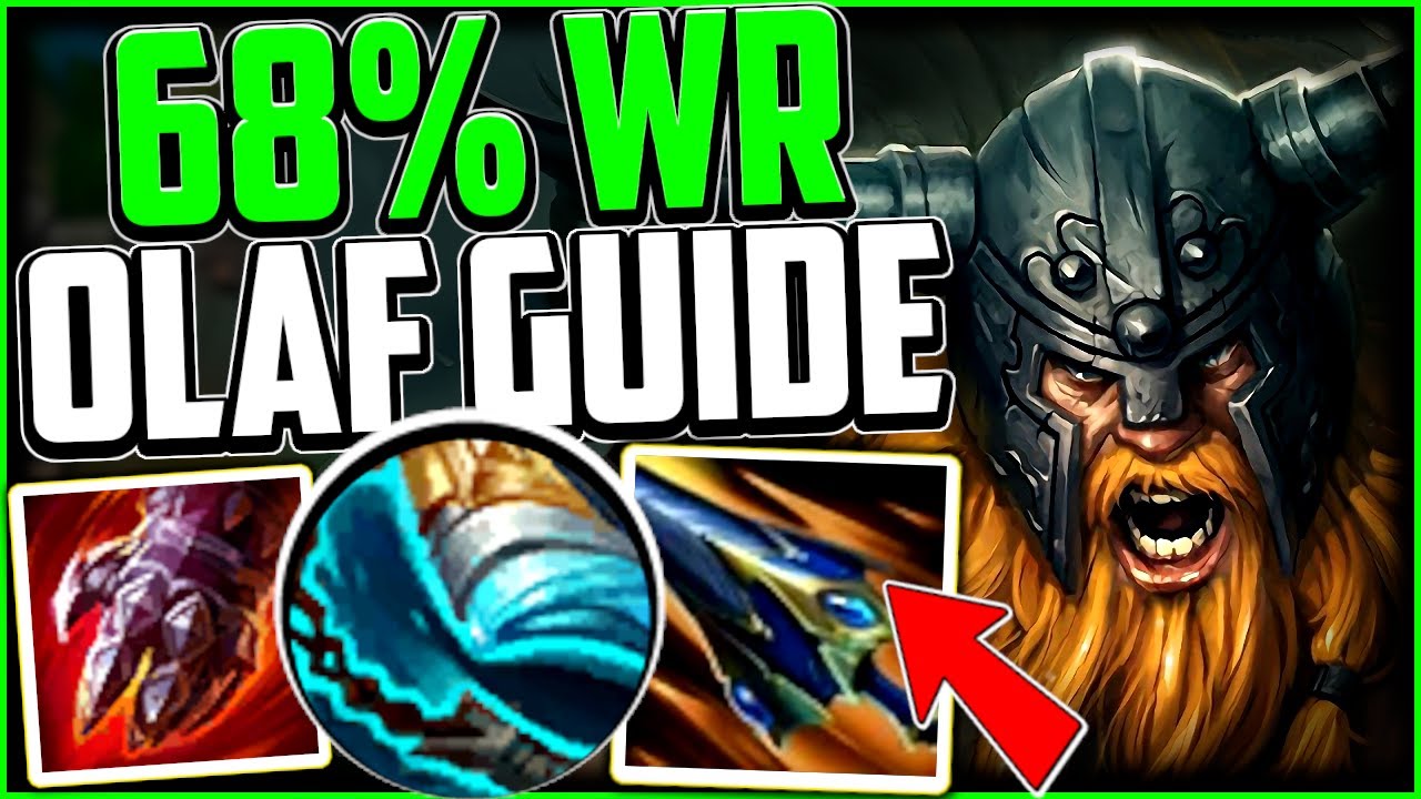 How to OLAF & CARRY (68% WR BUILD) Olaf Beginners Guide Season 14 ...