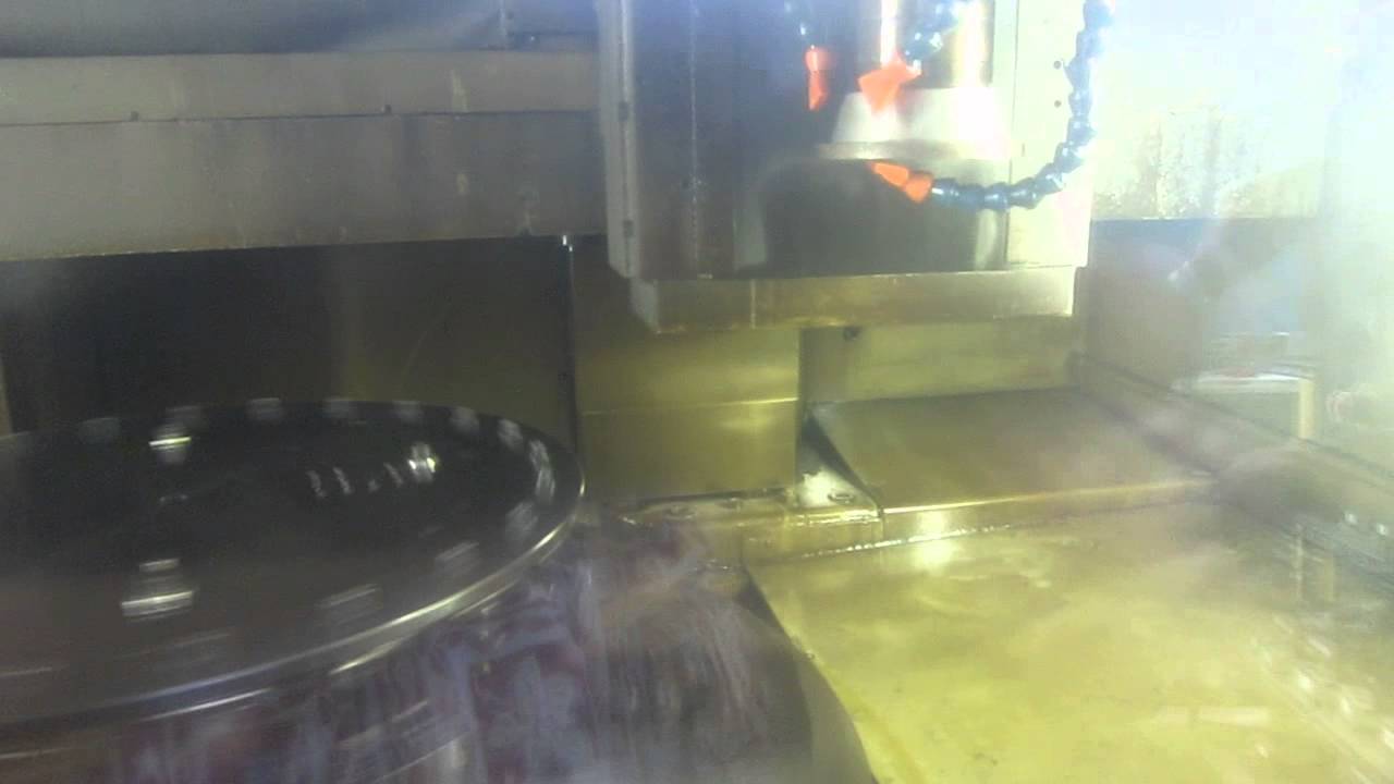 42" Springfield Vertical CNC Grinder with Fanuc 16i Control - YouTube