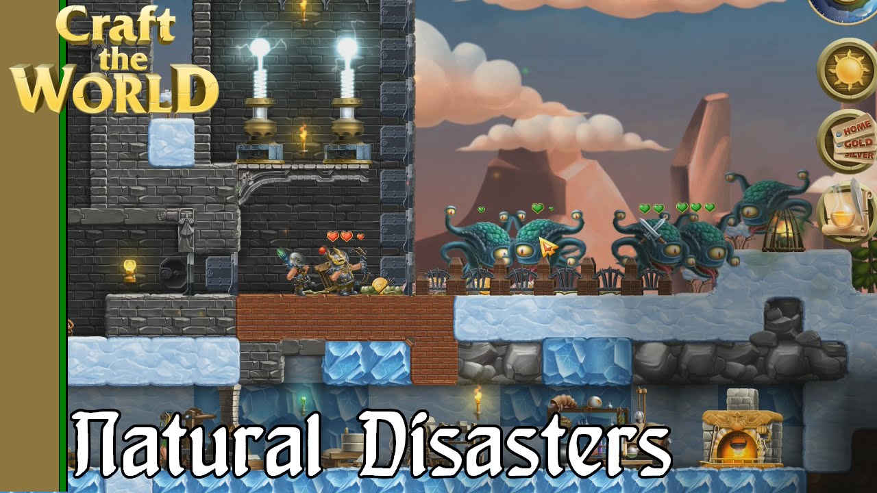 Craft the World - Natural Disasters - Episode 38 - YouTube