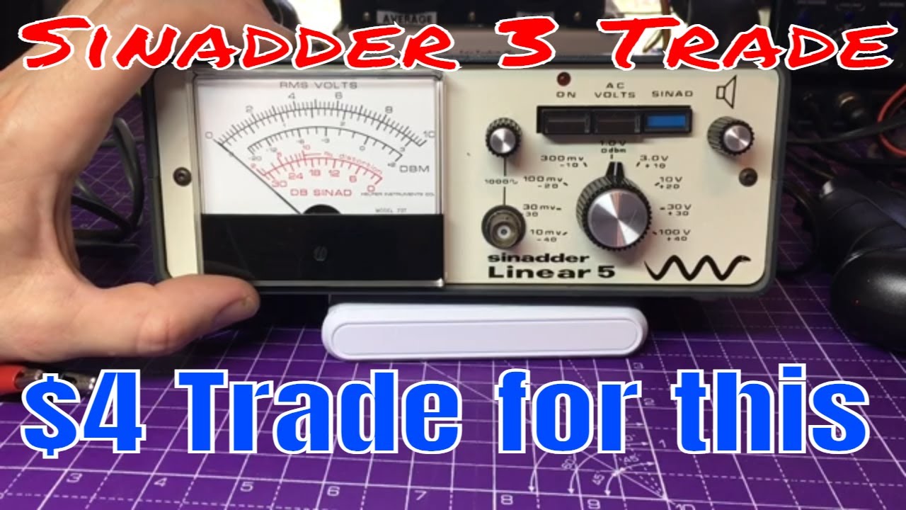 Sinadder Linear 3 traded for a Sinadder Linear 5 for $4: Part 1 - YouTube