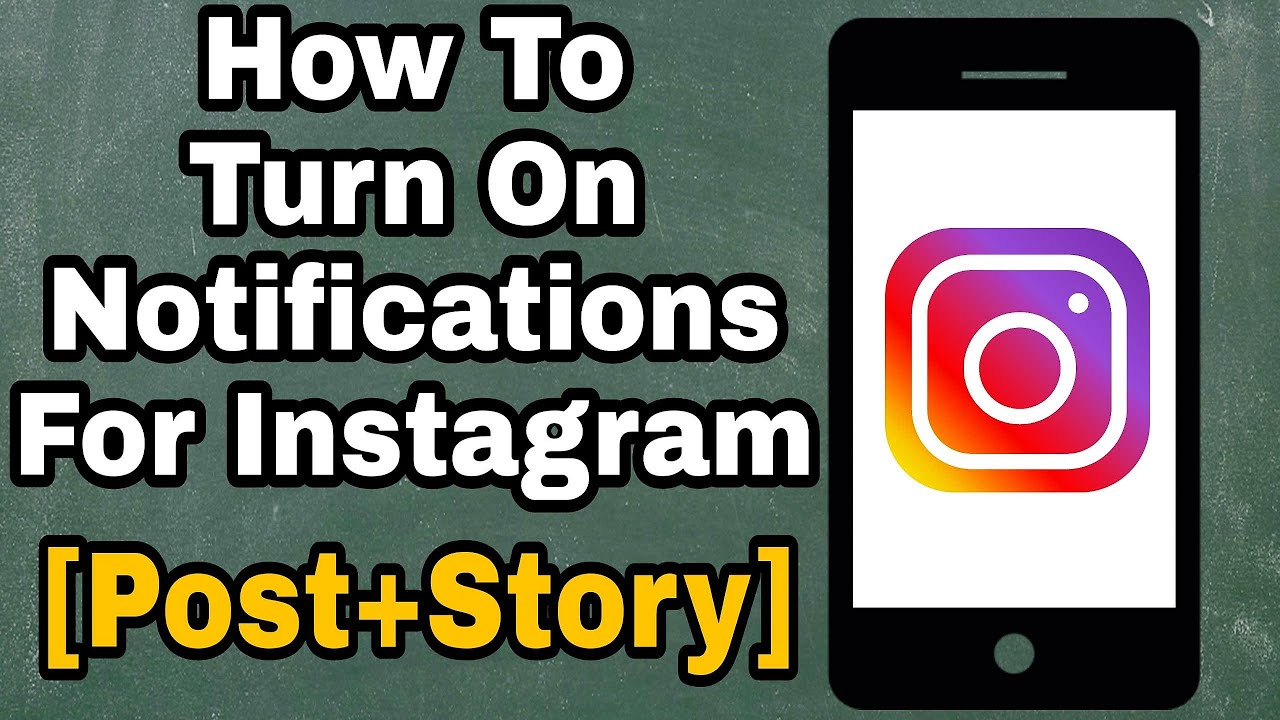 how to turn on post and story notifications for instagram (Updated ...