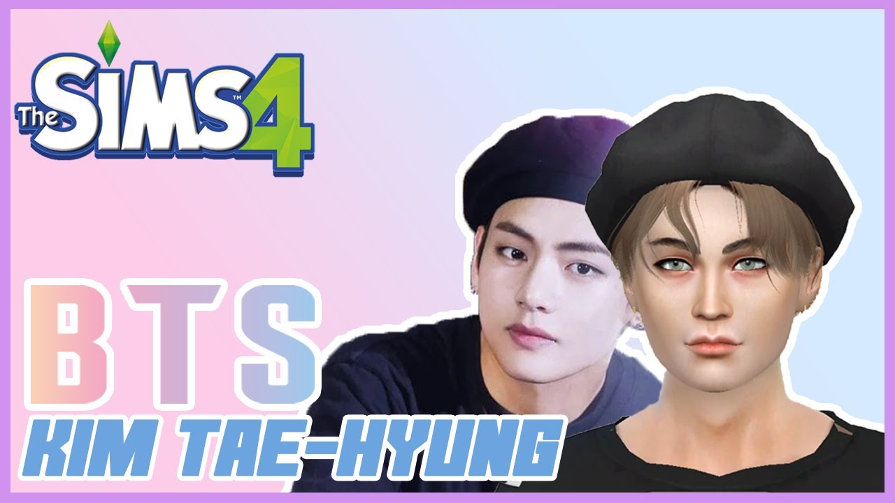 Kim Tae Hyung (V) BTS - Create A Sim (CAS) #13 - The Sims 4 - YouTube