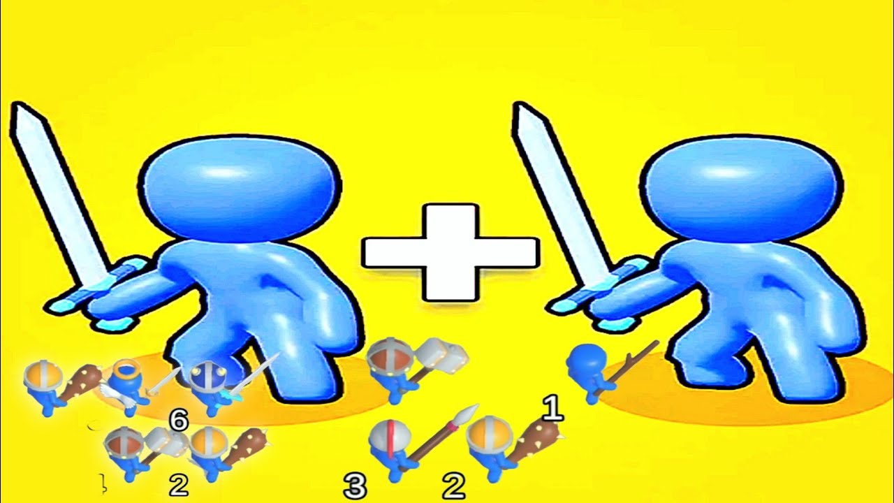 Merge Weapons : Battle Game - Walkthrough Part 1 Levels 1-12 New Game ...