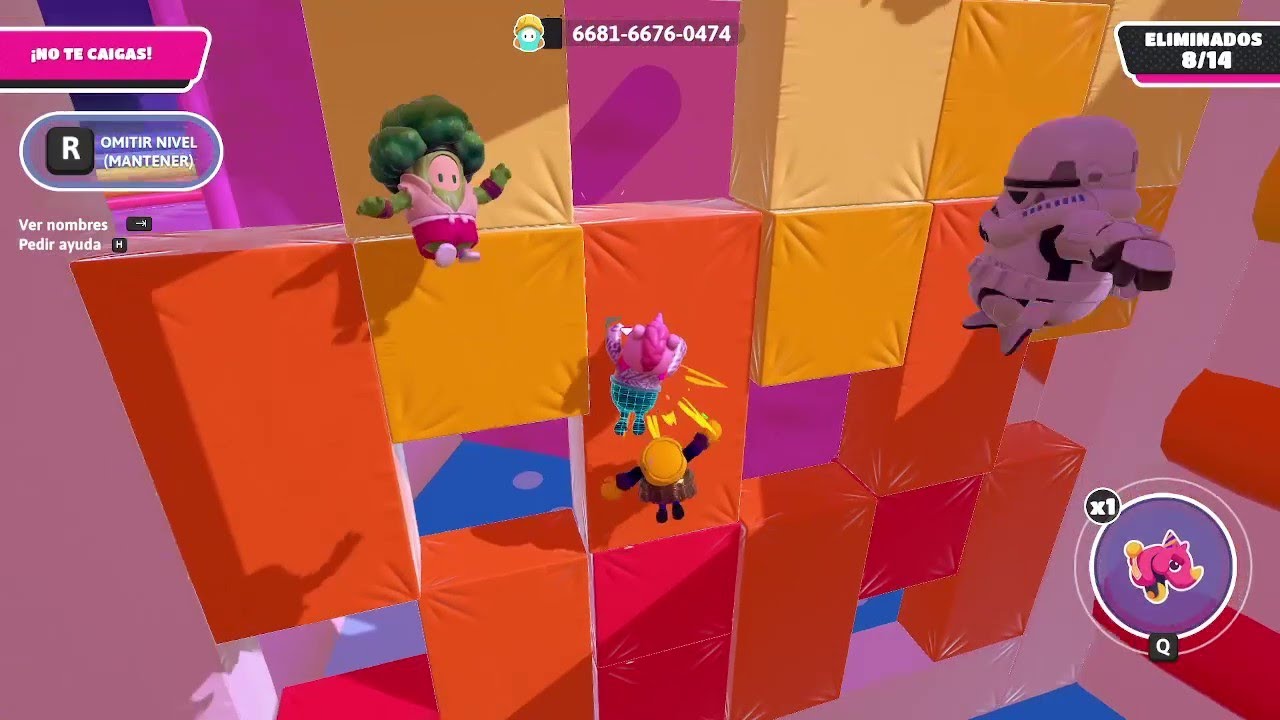 BOUNCE ROYALE, 6681 6676 0474, Fall Guys, PC 2024 08 - YouTube