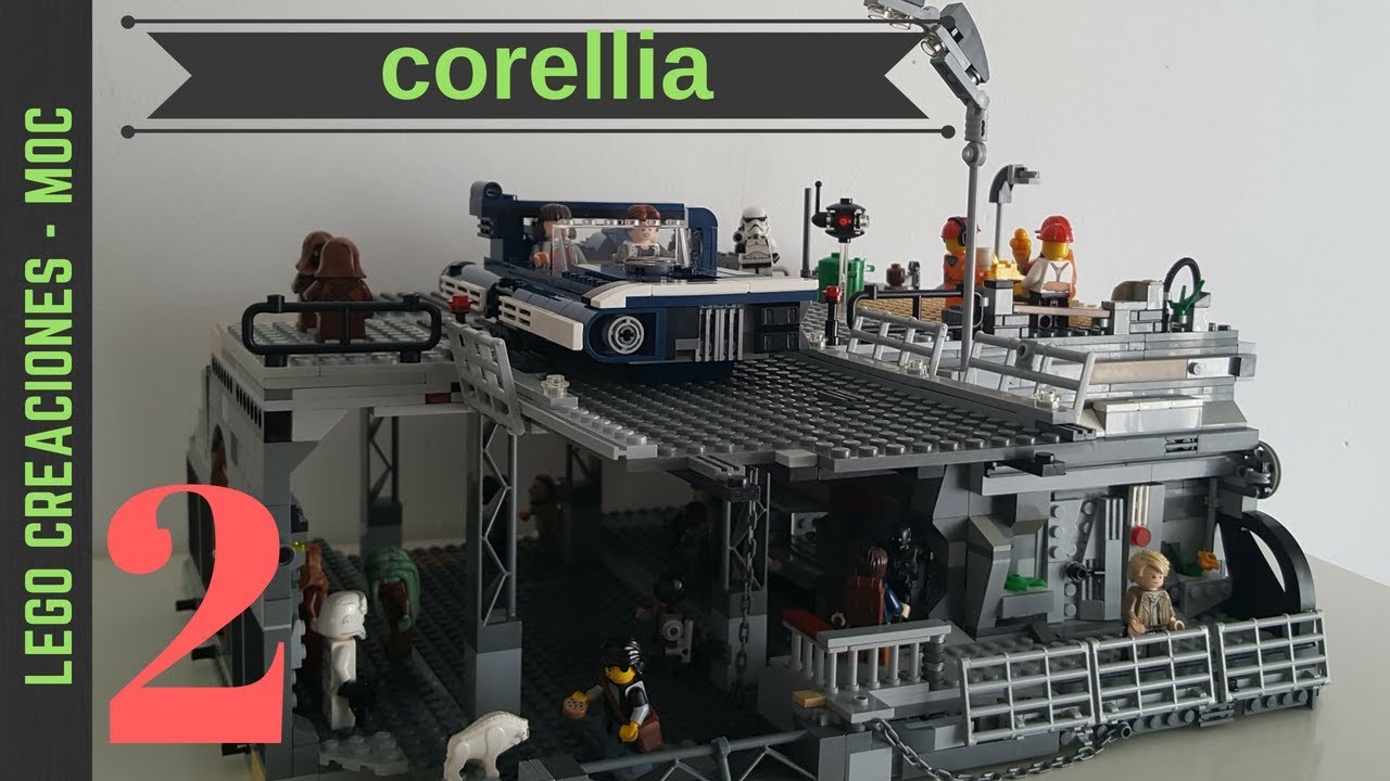 lego corellia moc parte 2 - lego creaciones - YouTube