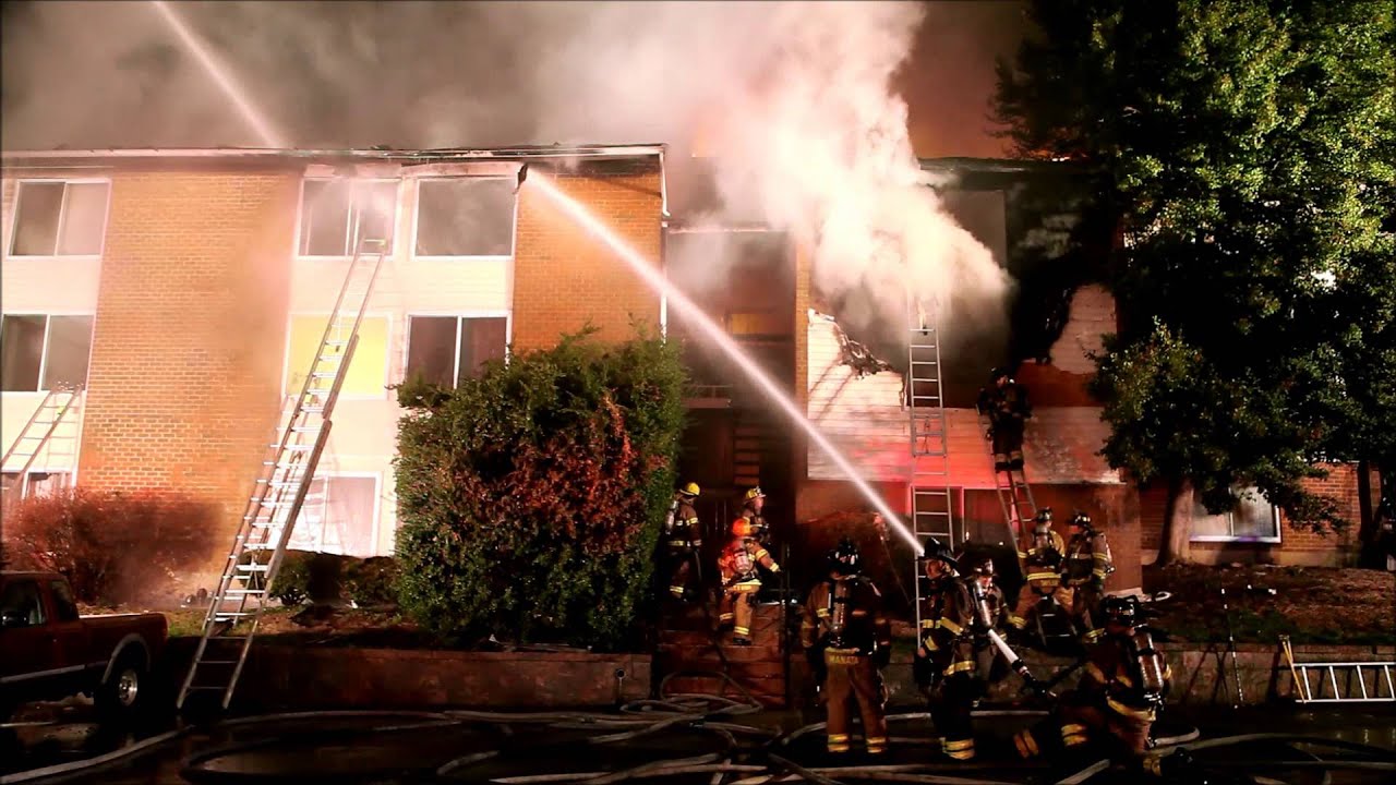 Vally Run Condos Building fire - YouTube